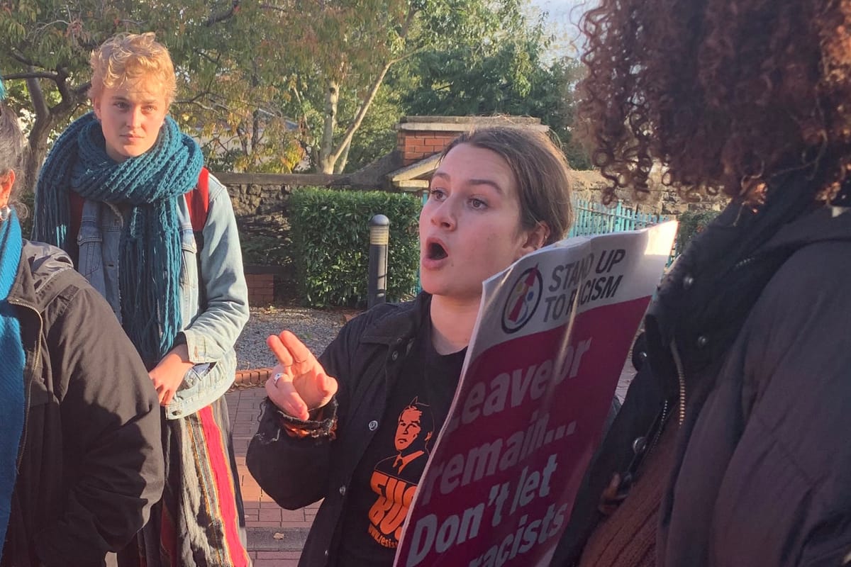Students protest Free Speech event due to guest speaker