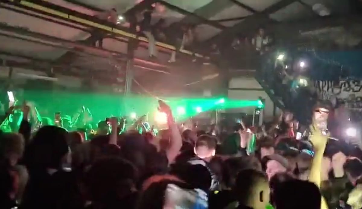 Police break up illegal rave attended by around 700 people on outskirts ...