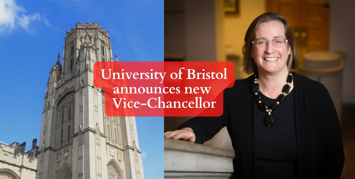 University of Bristol announces new Vice-Chancellor