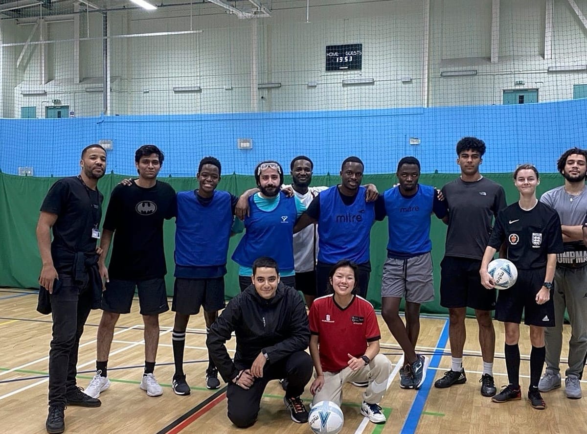 Bristol celebrates Black History Month through indoor football